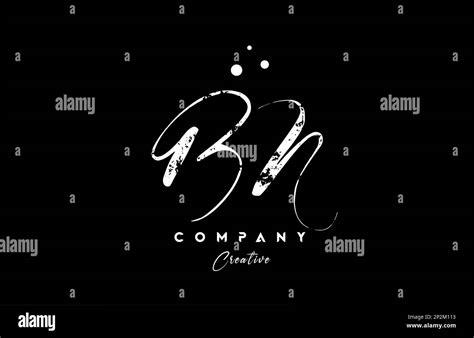 Vintage Bn Alphabet Letter Logo Icon Combination Design With Dots