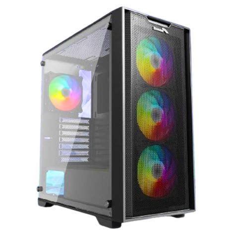 Thunder Nitro Rgb Gaming Case Tgc 648 Atx With 3x Rgb Fan