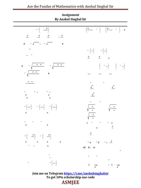 Itf Enhancement Assignment 1 Pdf Mathematical Analysis