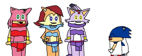 Sonics Anniversary Belly Dancers By Jcfanfics On Deviantart