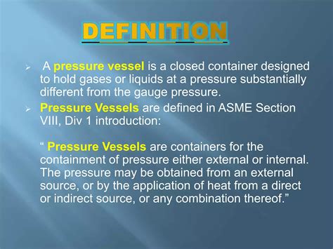 Pressurevessels Ppt Pdf