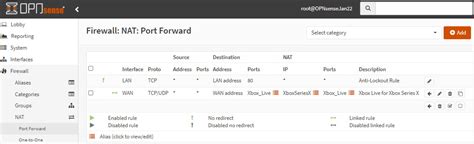 Achieve Full Open Nat With Port Forwarding For Xbox Live Via Opnsense Niall Bests Blog