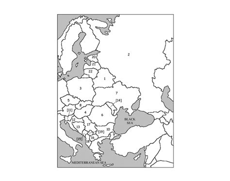 Countries Of Eastern Europe Quiz