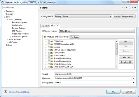 ccs cc3220sf launchxl build errors after installing latest ccs version