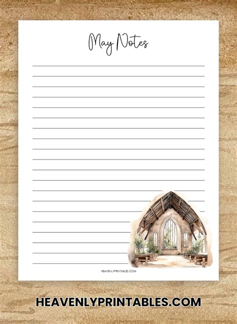 May Calender Planner Free Pdf Printable Heavenly Printables