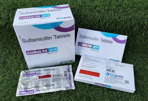 Sultamicillin 375 Mg Tablet At ₹ 4750box Sulbacin Tablet In