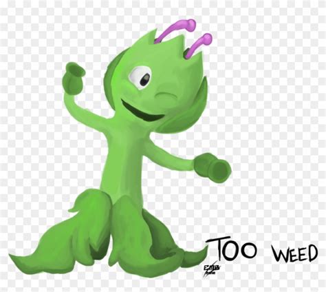 Too Weed By 61emb16 Cartoon Full Size Png Clipart Images Download
