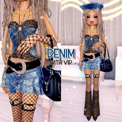 Denim Dress To Impress Outfit Idea Jeans And Denim Dti Inspo Dti