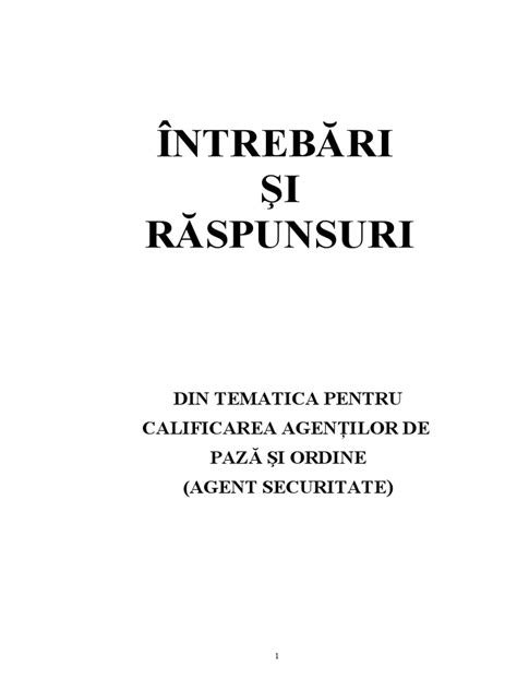 150 De Intrebari Si Raspunsuridoc Pdf Pdf