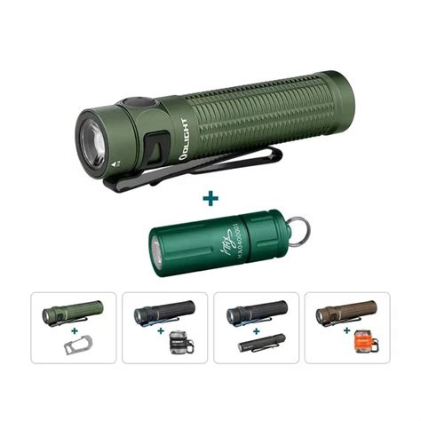Baton 3 Pro Rechargeable Flashlight Bundle Various Combinations From 53 49 Free S H Over