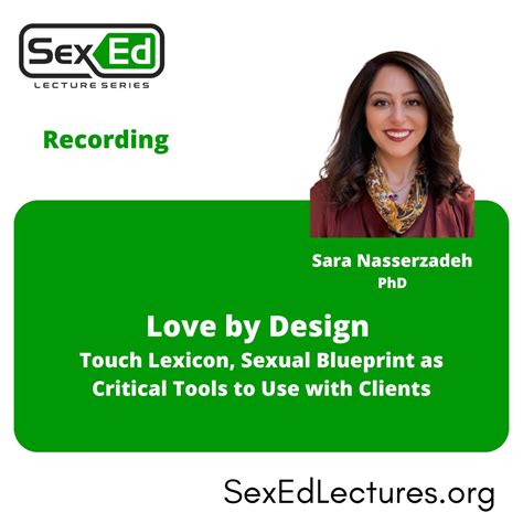 Love By Design Touch Lexicon Sexual Blueprint As Critical Tools To
