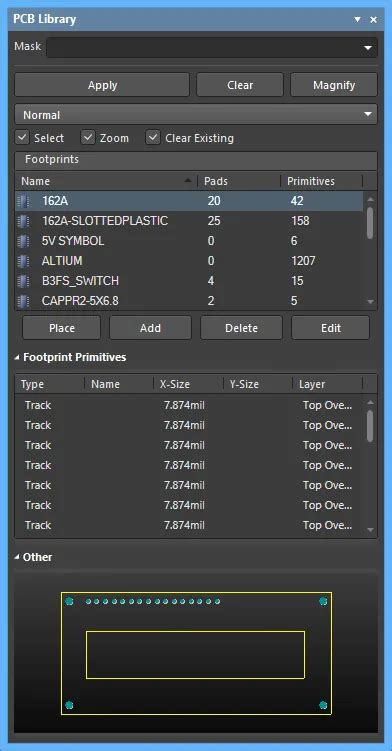 Pcb Libraries Altium Designer 25 24 And 23 Technical Documentation