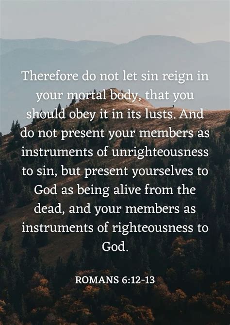 Romans 612 13 Bible Verse