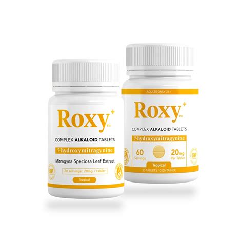 Roxy Complex 7 Hydroxymitragynine Tablets Triple Berry 20mg