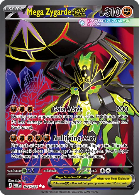 Mega Zygarde Ex Price Perfect Order Pack Magik