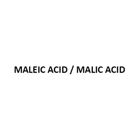 Maleic Acid Malic Acid Grade Multigrade At Best Price In Mumbai