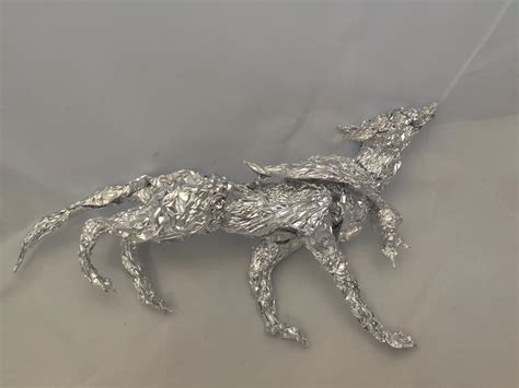 Hayabusa Aluminum Foil Sculpture By Thefoilguy On Deviantart