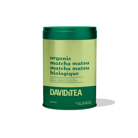 Organic Matcha Matsu Iconic Tin Davidstea