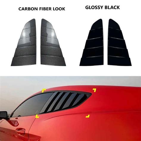 Car Craft Compatible With Ford Mustang 2015 2023 Car Rear Window