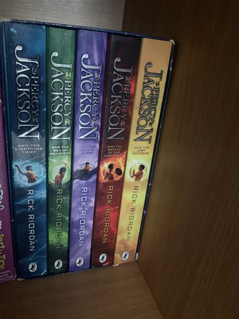 Percy Jackson Set Of 5 Turning Pages