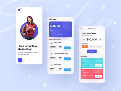Loan App Ui Exploration ️ On Behance