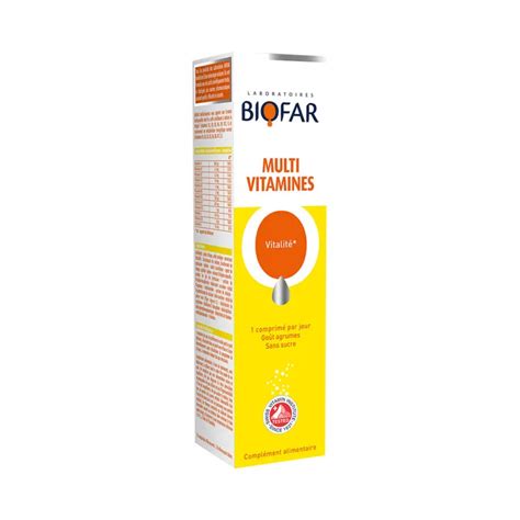 Biofar Multivitamini Za Imunitet 20 šumećih Tableta