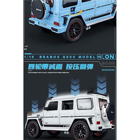 ماکت ماشین مدل مرسدس بنز جی کلاس Mercedes Benz G Class Brabos 800