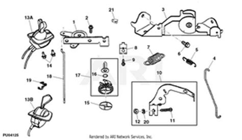 John Deere La145 Mower Deck Parts Diagram