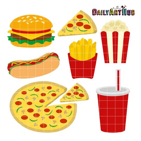 Fast Food Images Clip Art