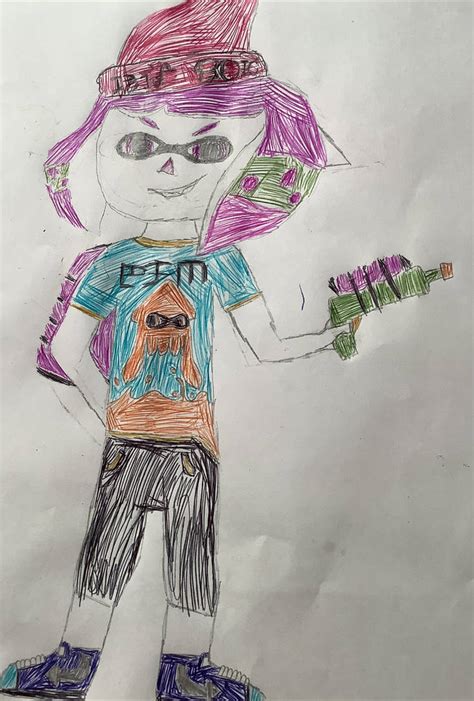 My Splatoon Character By Perilranboo2 On Deviantart
