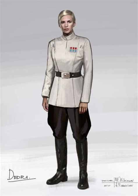 Andor Concept Art Dedra Meero Star Wars Outfits Star Wars