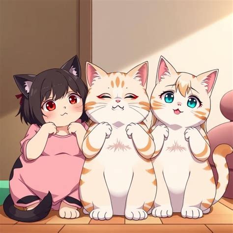 Chubby Cat Girls