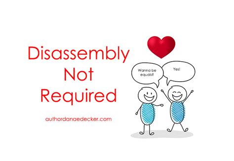 Disassembly Not Required Danae Decker