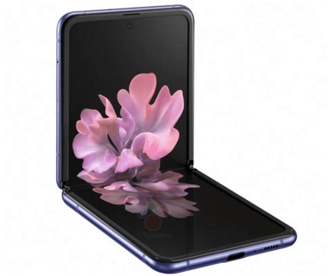 Bocoran Gambar Render Samsung Galaxy Z Flip Mengudara Jagat Review