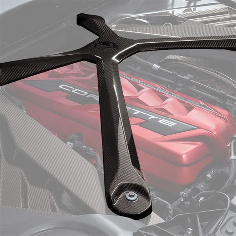 2025 C8 Corvette Z06 Engine Cross Brace Visible Carbon Fiber Jake