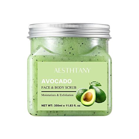 Exfoliates Moisturizing Nourishing Whitening Cream Whipped Shea Butter