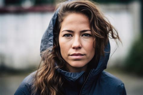 Premium Ai Image Portrait Of An Attractive Woman Taking A Break While