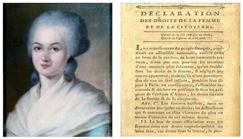 Olympe De Gouges The Precursor Of Feminism That Was Persecuted During The French Revolution