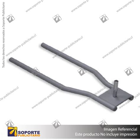 Base Pro Para Auto 57 Cms Bandera Publicitaria C10 Tienda