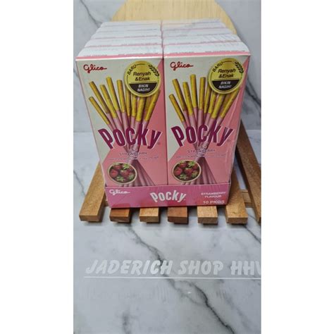 Pocky Mini 2 Flavors Chocolate And Strawberry 22grand21gr Box Contents 10pack Shopee Malaysia