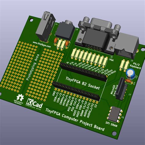 TinyFPGA Computer Project Board Hackaday Io