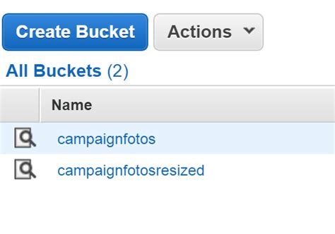 Javascript Create Thumbnails On Amazon S3 Bucket With Lambda Function