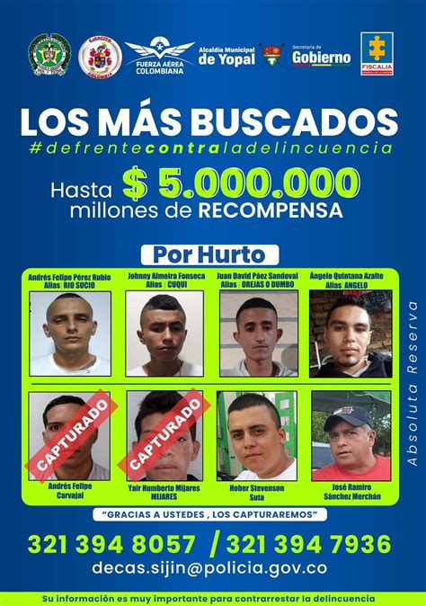 Ya Cayeron Dos De Los MÁs Buscados En Yopal El Nuevo Oriente