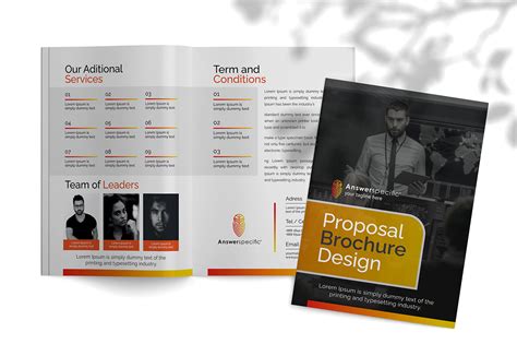 Brochure And Capability Statement Design Behance