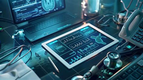 Future Of Medical Diagnostics Premium Ai Generated Image