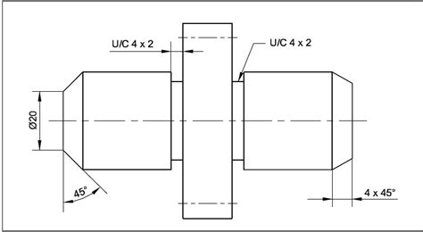 Engineering Drawing Dimensioning