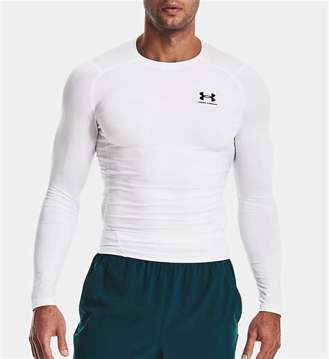 Heatgear Armour Long Sleeve Compression T Shirt By Under Armour