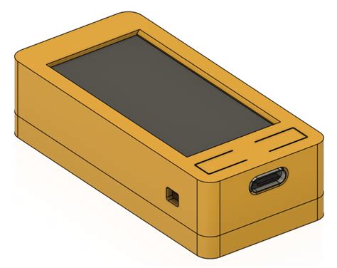 Lilygo T Display S3 Amoled Case By Jeepers01 Download Free Stl Model