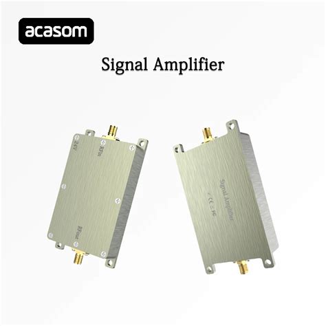 58ghz 40w Rf High Power Amplifiers Wireless Signal Extender Sweep Sig