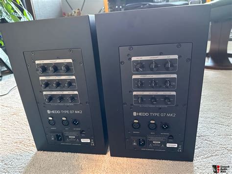 Hedd Type 07 Mk2 Powered Monitors Pair Free Shipping Photo 4093282